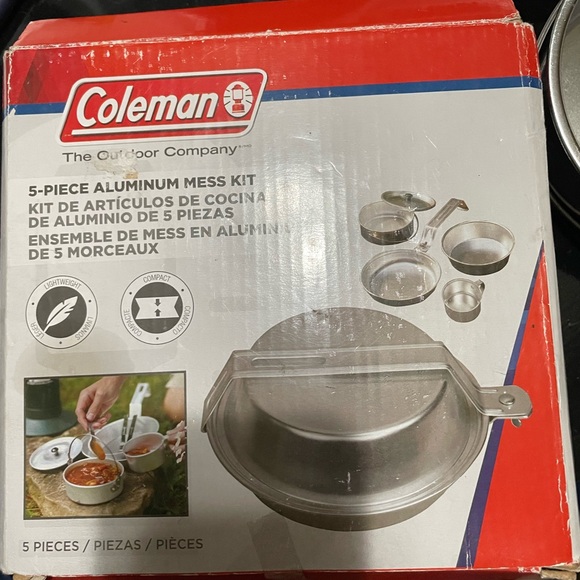 Coleman | Dining | Coleman 5piece Aluminum Mess Kit | Poshmark